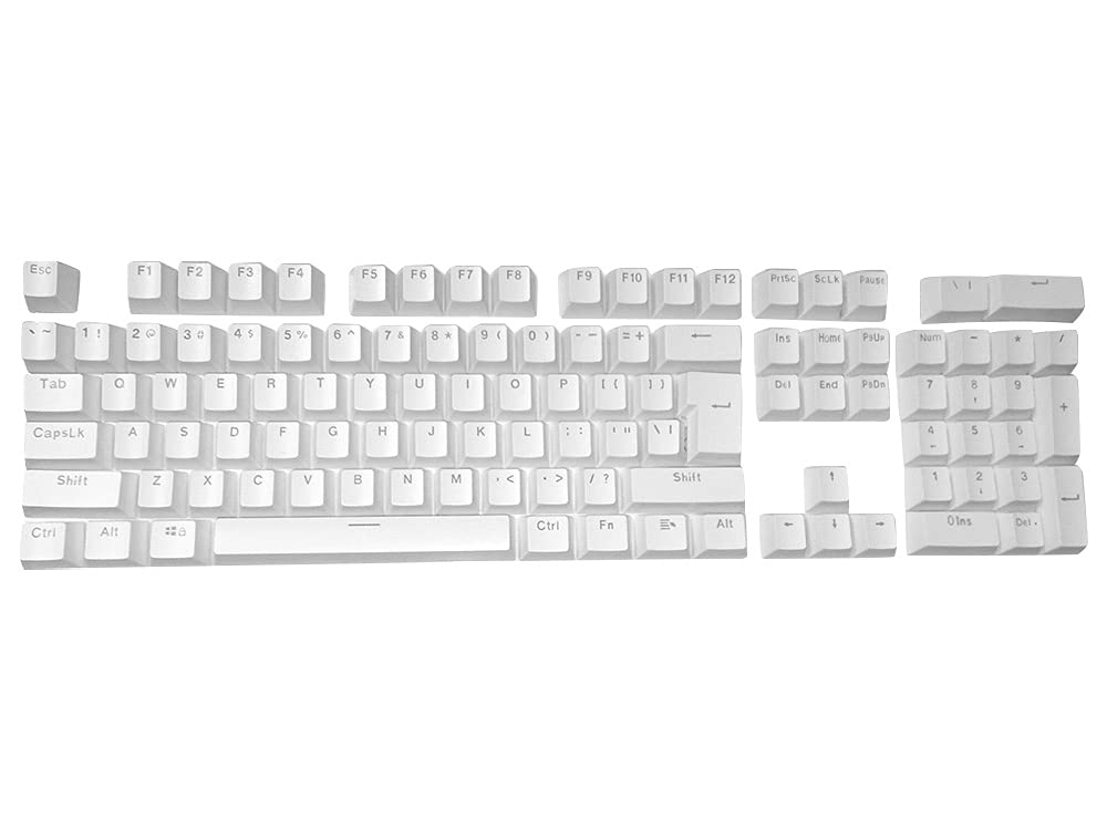 Feicuan Universal 104 Keyset Keycap ABS Colorful Backlit Replacement ...