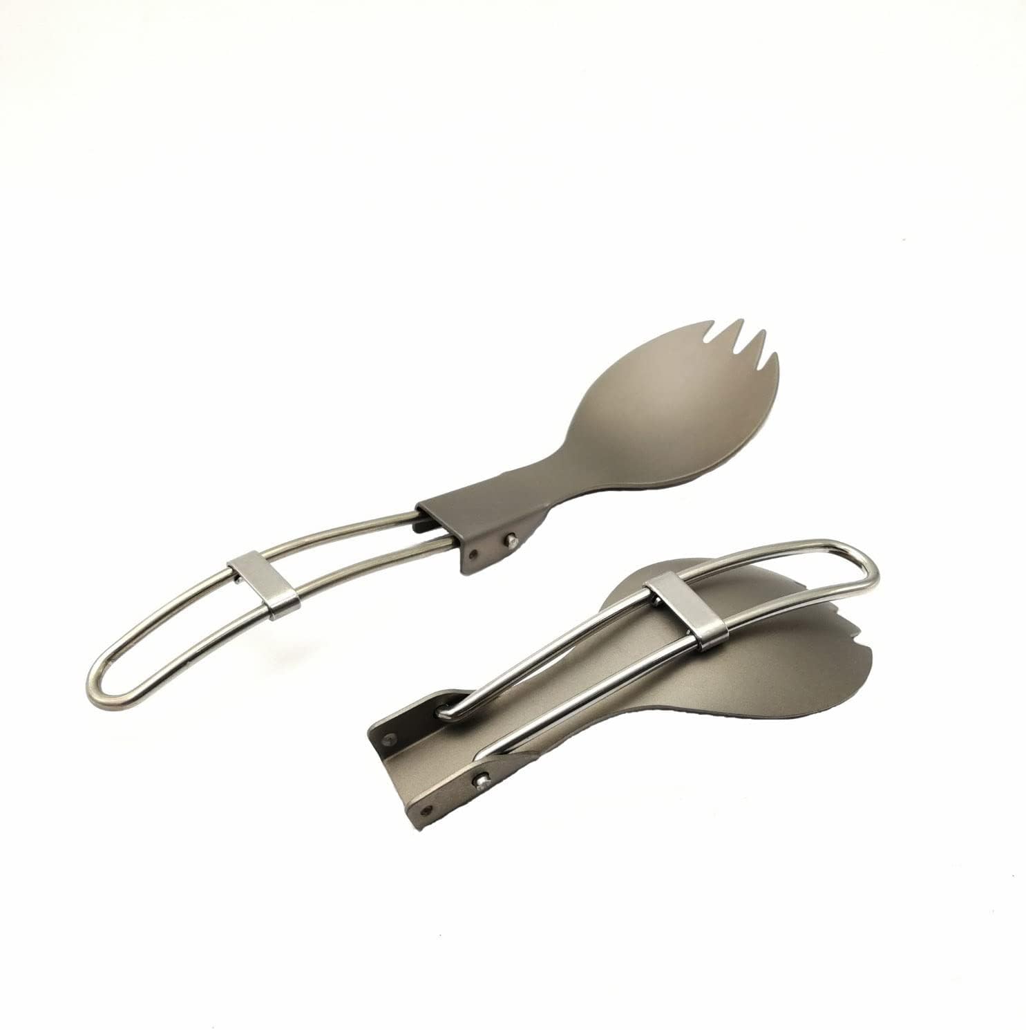 Amazon.com: RISON-Titanium Folding Spork Ultra Light and Premium ...