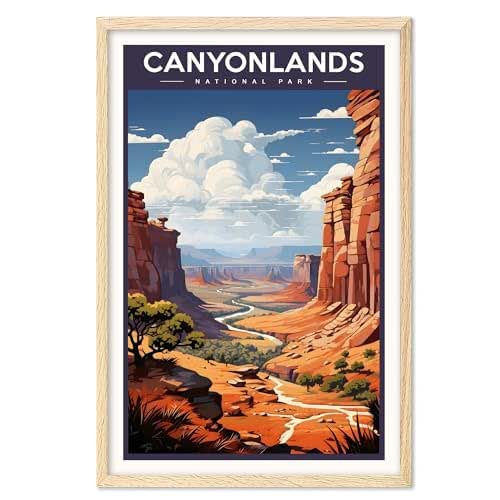 Amazon.com: Canyonlands Poster, Canyonlands National Park Poster ...