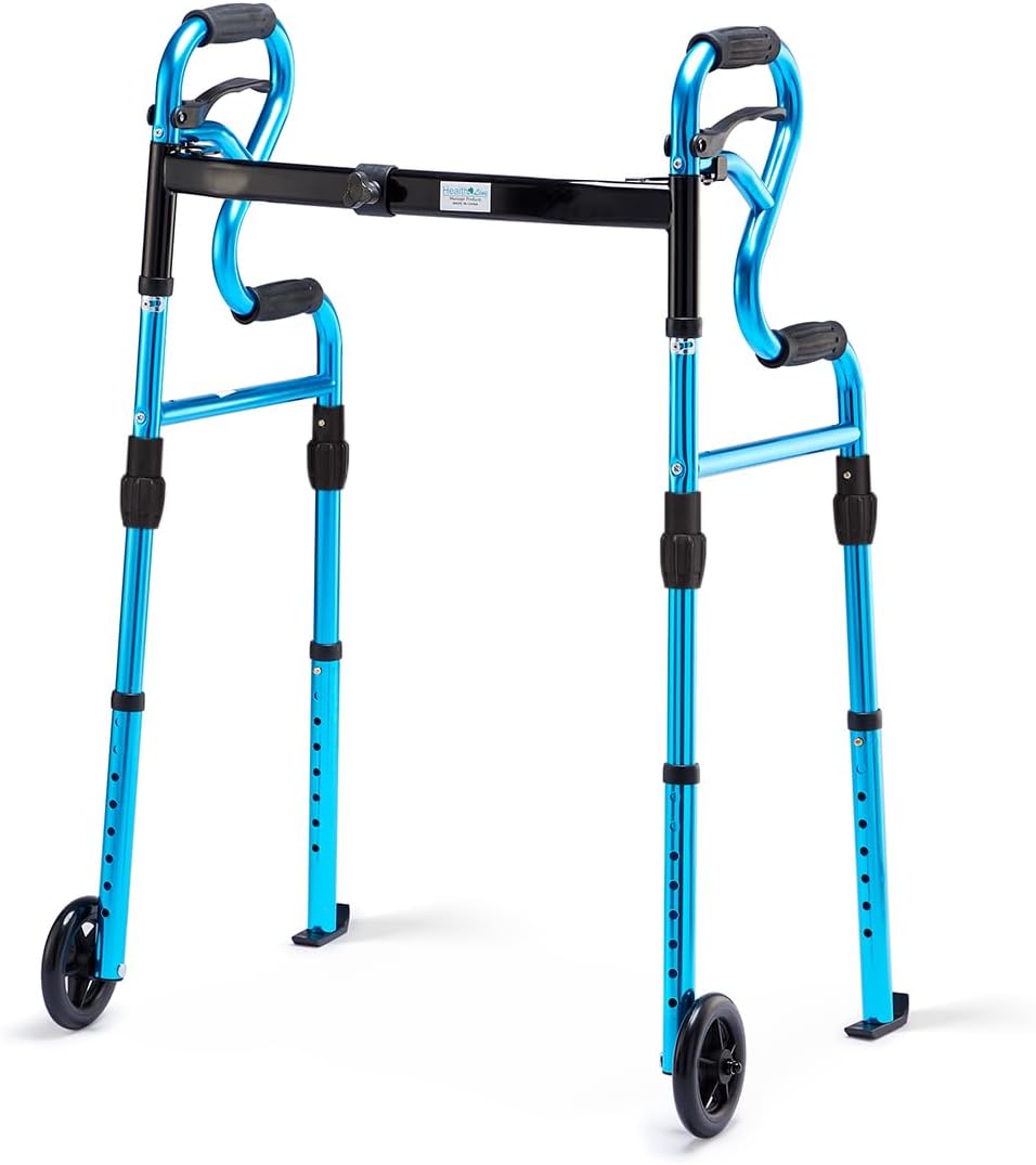 Amazon.com: Carex Folding Explorer Walker for Seniors - Adult Walker ...