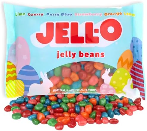 Amazon.com : Morris National Inc JELL-O Easter Jelly Beans, Bulk Fruit ...