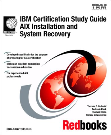 Buy IBM Certification Study Guide Aix Installation and System Recovery ...