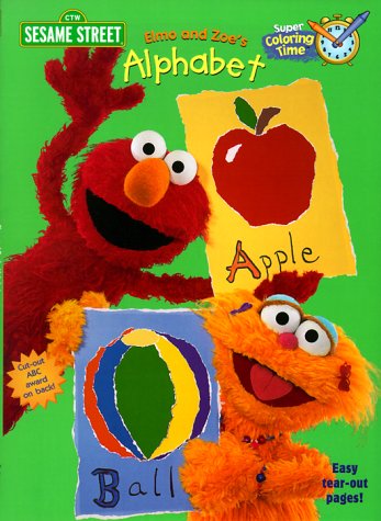 ELMO & ZOE'S ALPHABE: Random House, Messerli, Joe: 9780375804908 ...