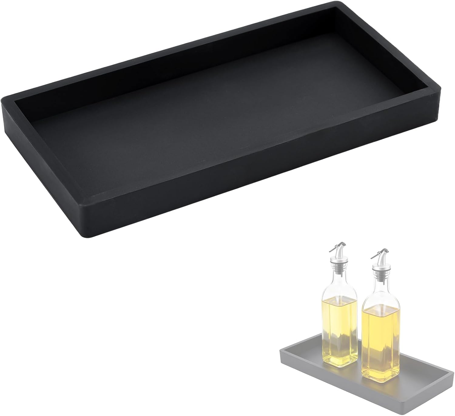 Amazon.com - Oil Tray Kitchen Counter, Kitchen Tray for Oil Bottle ...