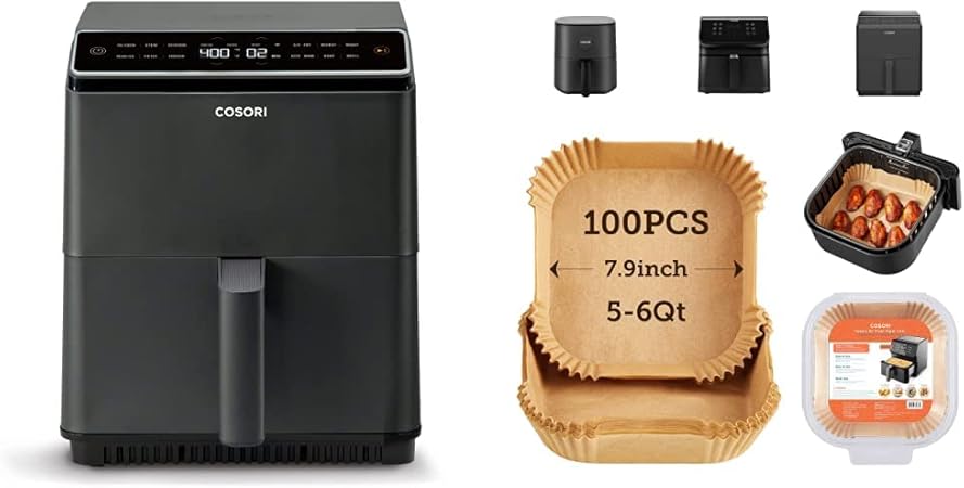 Amazon.com: COSORI Pro III Air Fryer Dual Blaze, 6.8-Quart, Precise ...