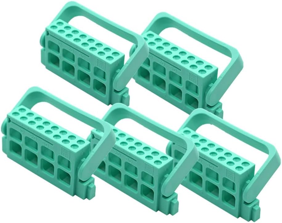 Amazon.com: VIBURISH 5 Pcs 16 Holes Autoclavable Endo Files Holder ...