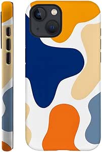 Amazon.com: SEized Case Compatible with for iPhone 13,Cow Print Color Phone Case for Girl Women ...