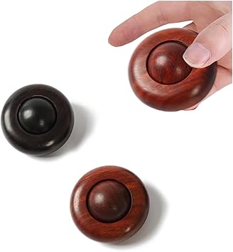 Amazon.com: Lioong 2pcs Wooden Adult Fidget Toys Hand Fidgets for ...