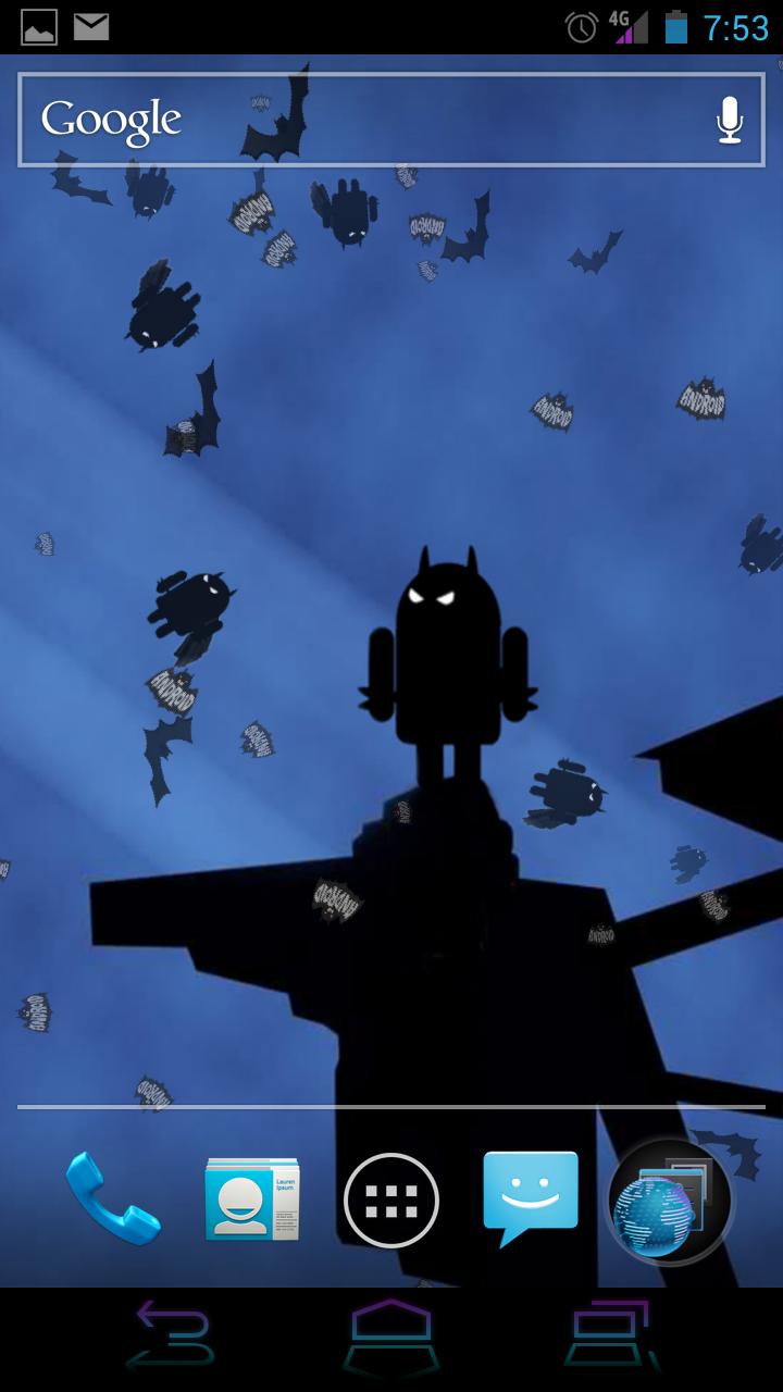 Live Wallpaper - BatDROID (Bat Droid) - App on Amazon Appstore