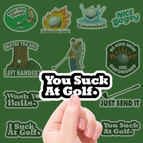 Amazon.com: Funny Gifts for Men, Gag Golf Stickers- Unique Gifts for ...