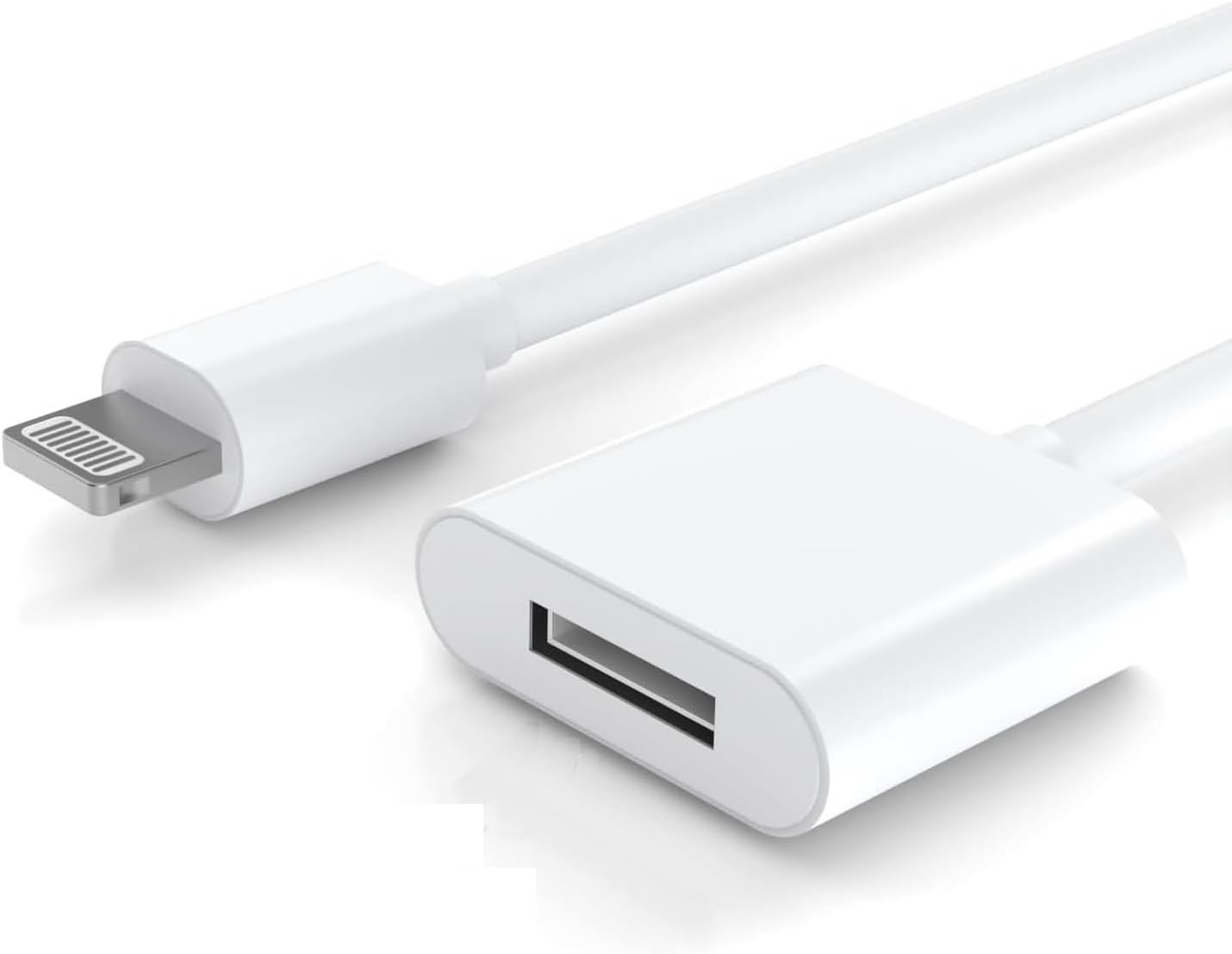 Amazon.com: iPhone Charging Extension Adapter Cable Cord 10cm,Lightning ...