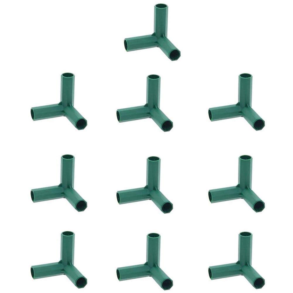 Amazon.com : 10Pcs 11mm/16mm Greenhouse Frame Connectors PVC Building ...