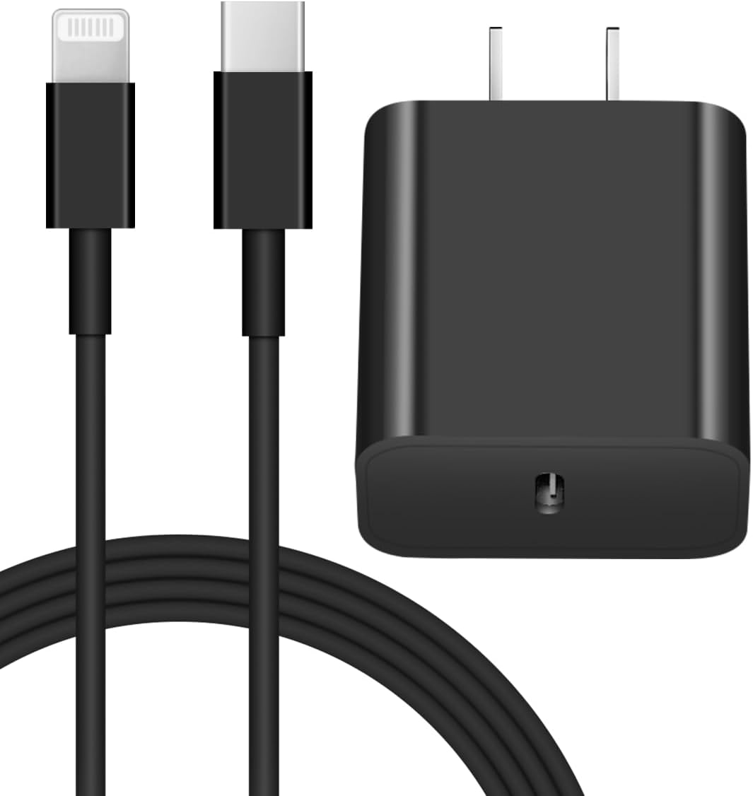Amazon.com: iPhone 14 13 12 Fast Charger 20W PD USB C Wall Charger with ...