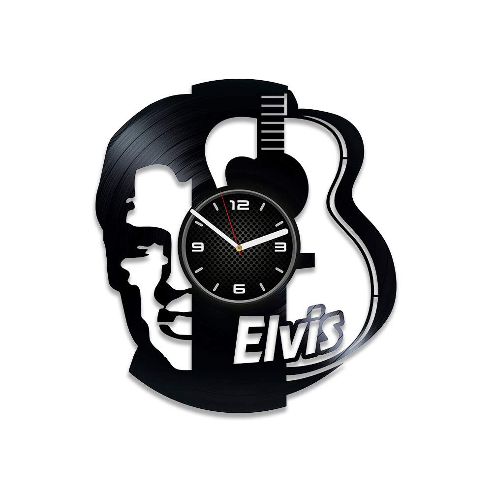 Amazon.com: Kovides Elvis Clock Gift for Man Birthday Gift Elvis Gift ...