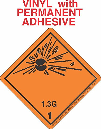 GC Labels-V13GI, Explosive Class 1.3G Wordless (International) Vinyl ...