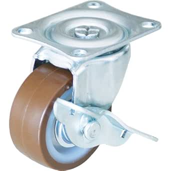Amazon.co.jp: Trusco TYG Series TYGUB-38 Universal Urethane Caster with ...