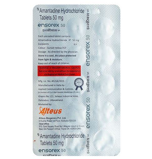 ENSOREX 50MG - Strip of 15 Tablets : Amazon.in: Health & Personal Care