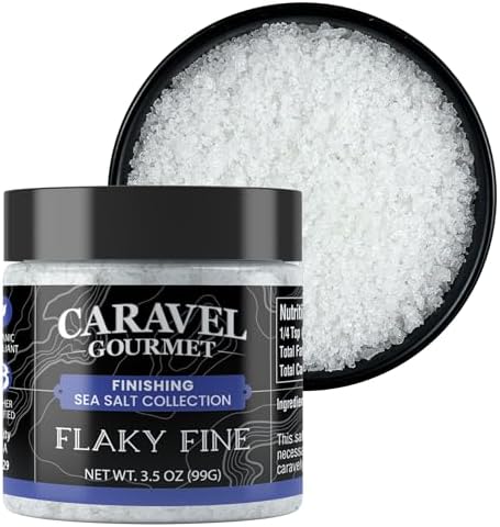 Amazon.com : Sea Salt Flakes, Gourmet Flaky Finishing Salt, 3.5 oz Jar ...