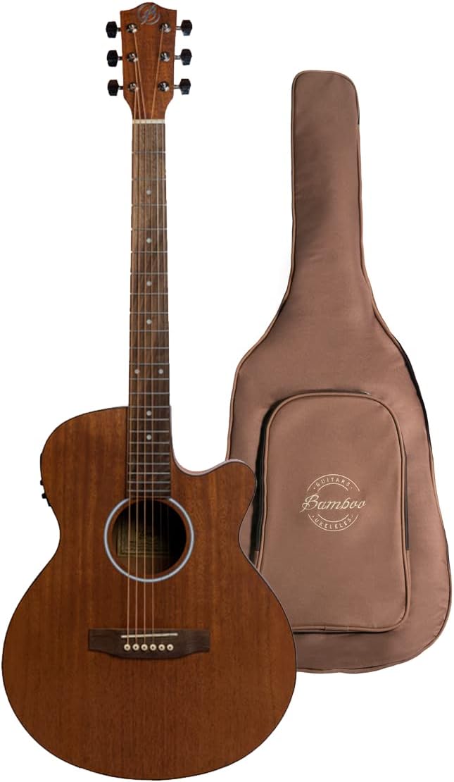 BAMBOO Guitarra Electroacustica Stage Mahogany 40 pulgadas, para ...