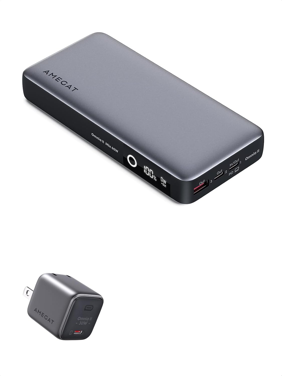 Amazon.com: AMEGAT Power Bank 65W 20000mAh Laptop Portable Charger USB ...