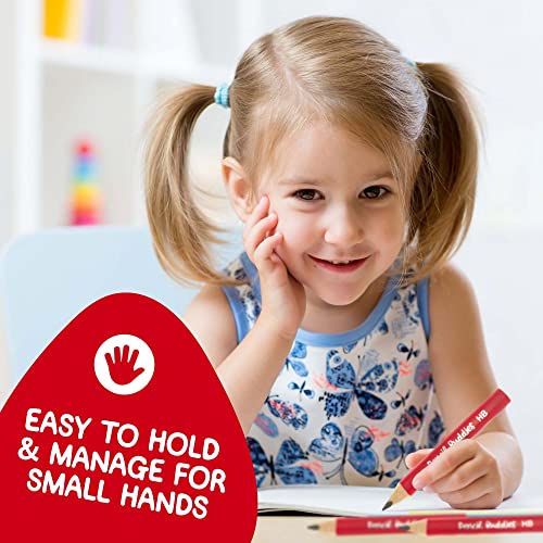 Snapklik.com : Short Jumbo Pencils For Kids, Preschoolers, Kindergarten ...