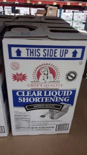 Amazon.com : Chef's Quality Clear Liquid Shortening, 35 Pound : Coffee ...