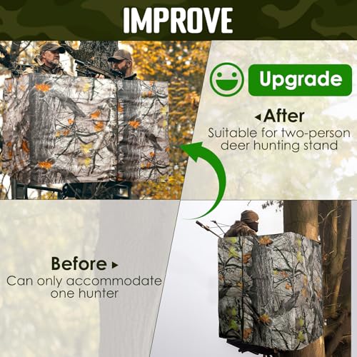 PUNCHMAN Tree Stand Blind Kit – Best Hunting Scents