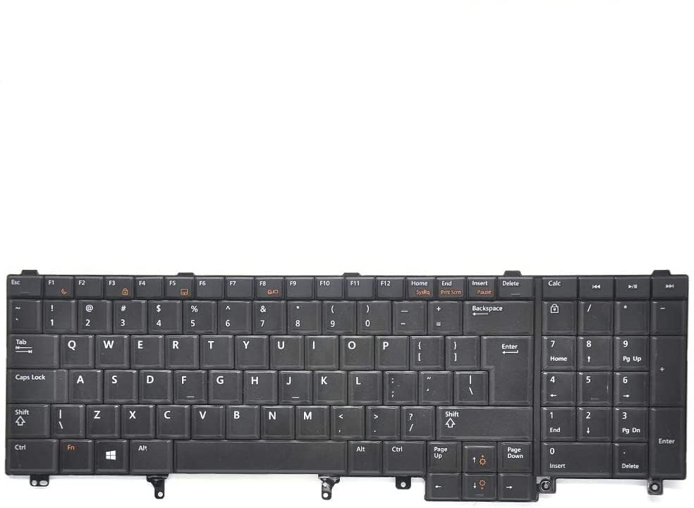 HB PLUS Laptop Keyboard Compatible with Dell Latitude E5520/E5520m ...