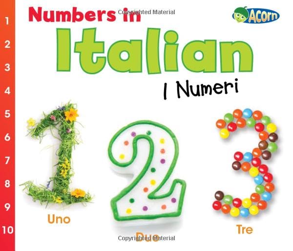 Numbers in Italian: I Numeri (World Languages: Numbers) (Italian and ...