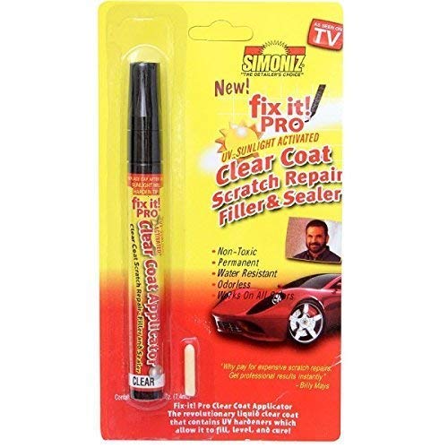 Go Smart Buy UV Sunlight Activated Clear Coat Scratch Repair Filler ...