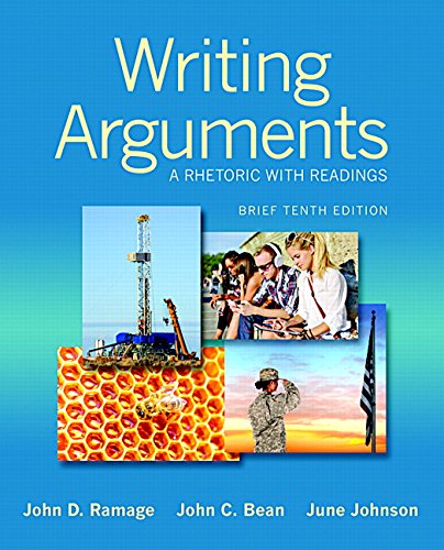 Amazon.com: Writing Arguments: A Rhetoric with Readings, Brief Edition ...