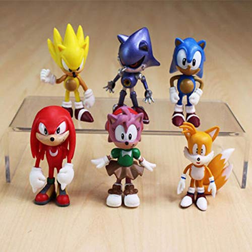 Miaogou Sonic Figures 6 Pcs Lot Sonic The Hedgehog Toys | Desertcart Cyprus