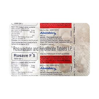 ROSAVE F 5MG - Strip of 15 Tablets : Amazon.in: Health & Personal Care