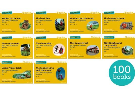 Read Write Inc. Phonics: Yellow Set 5 More Storybooks Pack of 100 ...