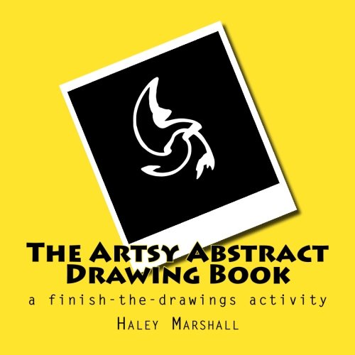 The Artsy Abstract Drawing Book: a finish-the-drawings activity ...