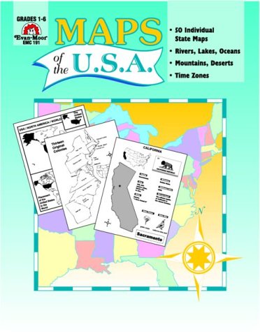 Buy Maps of the U. S. A. Book Online at Low Prices in India | Maps of ...