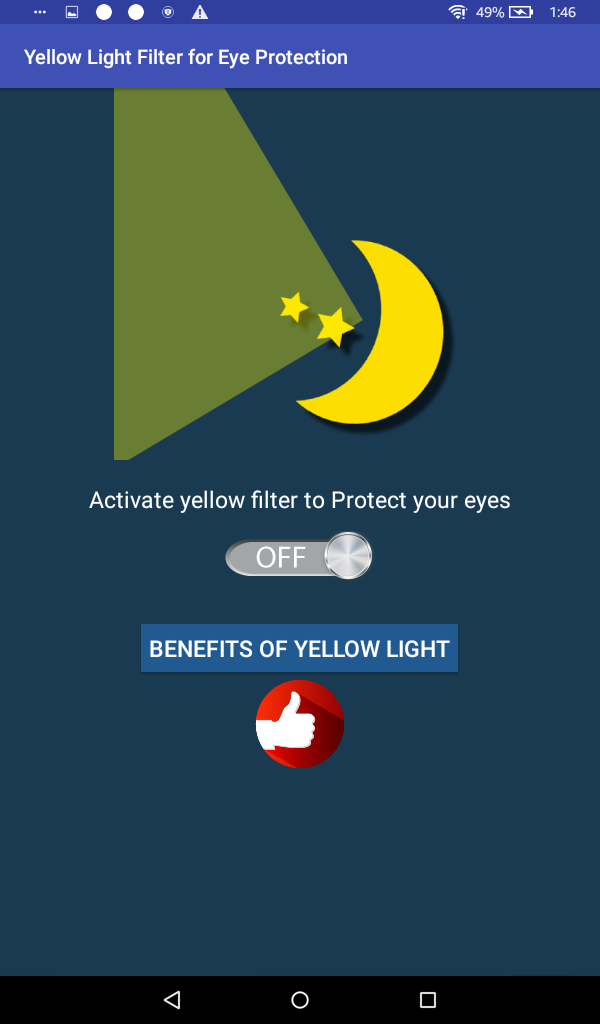 Yellow Light Filter App for Eye Protection - App on Amazon Appstore