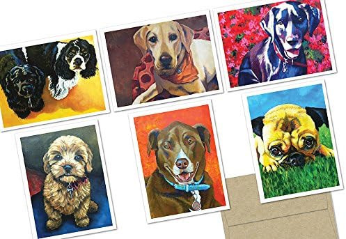 Amazon.com: Note Card Cafe All Occasion Greeting Card Set with ...