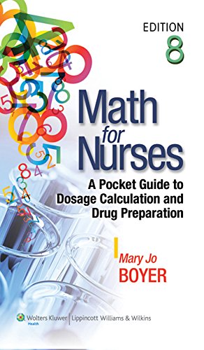 Math for Nurses + Introductory Maternity and Pediatric Nursing, 3rd Ed ...