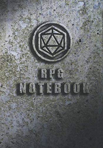 RPG Notebook: Blank Quad Ruled Graph Paper for Role Playing Games ...