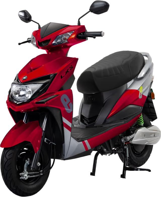 Lectrix LXS Electric Scooter - 0-25km/h in 5 Secs | 3-Hour Charging ...