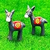 Amazon.com: Miniature Donkey Figurines - 20Pcs Resin Donkey Mini Donkey ...