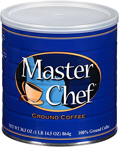 Amazon.com : Master Chef Coffee, Medium Roast Ground, 30.5 Ounce (Pack ...