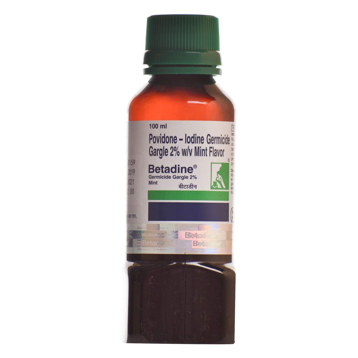 Betadine Germicide Gargle 2% - Bottle of 100 ml Solution : Amazon.in ...