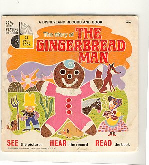 The Gingerbread Man (Disneyland Record and Book, #337) - Livros na ...