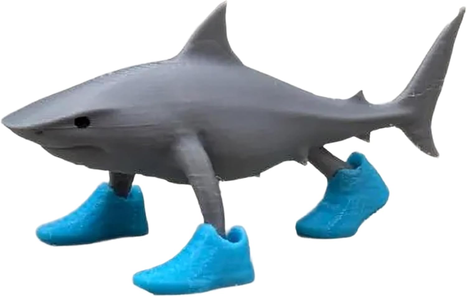 Tralalero Tralala Desk Decor, Italian Brainrot Shark Meme Figure, Shark ...