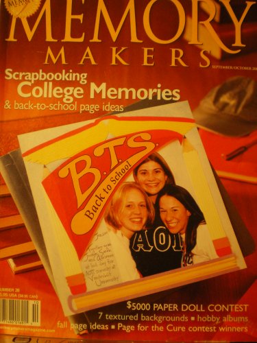 MEMORY MAKERS SEPT/OCT 2001 (MEMORY MAKERS): D. MOCK: Amazon.com: Books