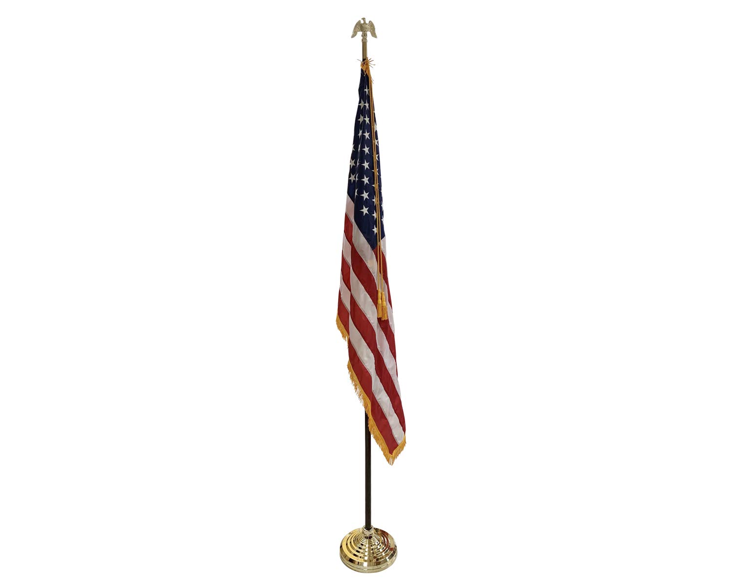Amazon.com: 3x5' US Indoor Flag Set on 8' Pole - Complete Indoor ...