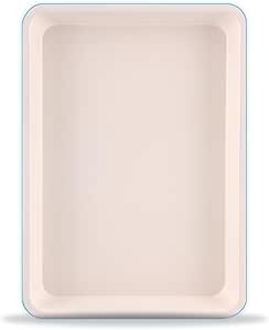 13-inch Ceramic Cookie Sheet Baking Tray, Non-Stick Coated Layer ...