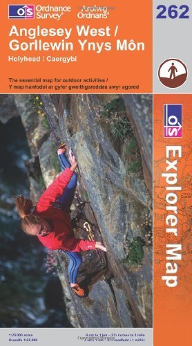 Anglesey West (Explorer Maps): Holyhead / Caergybi (OS Explorer Map) by ...